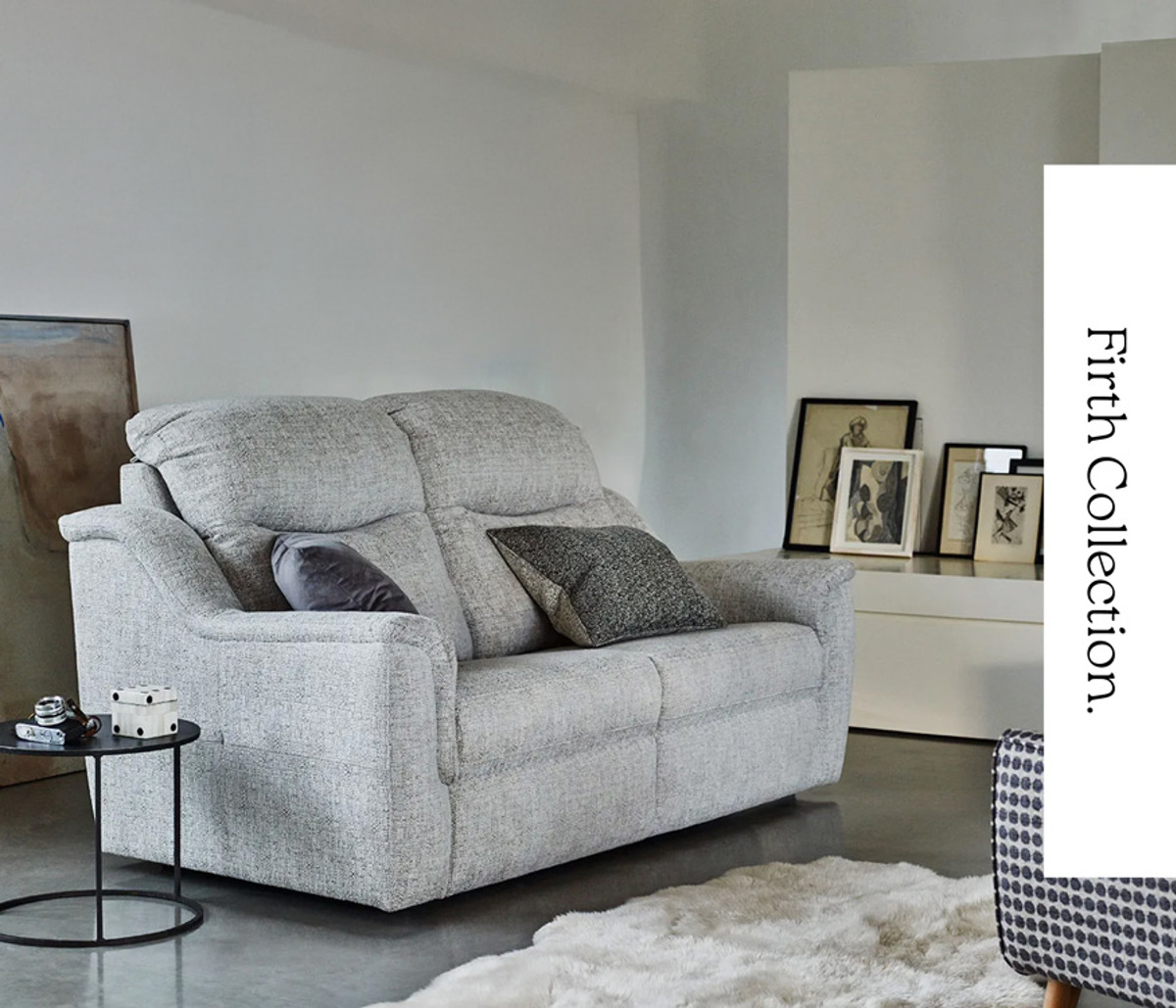 G Plan Firth Sofa | Fabric & Leather | Contemporary Design | Annetts